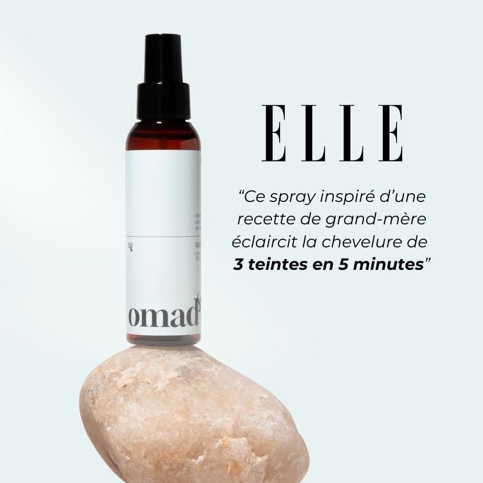 Spray éclaircissant pour cheveux - Omad's